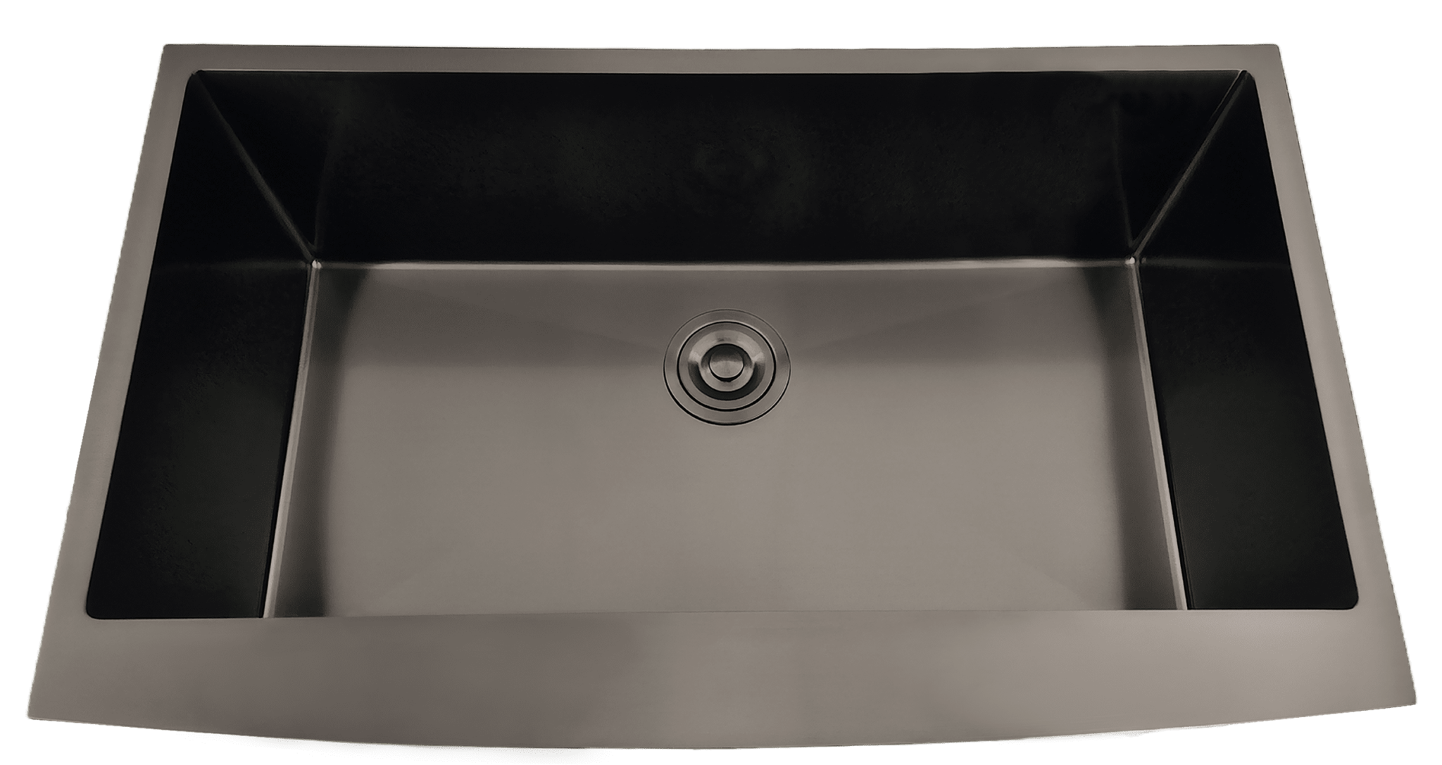 S 3009B SINGLE BOWL FARM SINK BLACK - Splendor Sinks